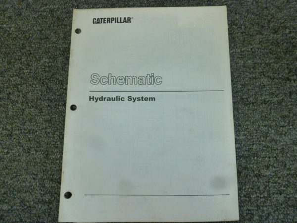 CATERPILLAR 2EC25E FORKLIFT Hydraulic Schematic Diagram Manual