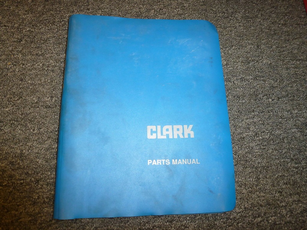 CLARK NPX20 FORKLIFT Parts Catalog Manual
