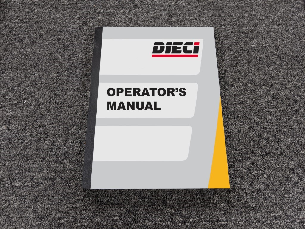 DIECI Apollo 25.6 TELEHANDLER Owner Operator Maintanance Manual