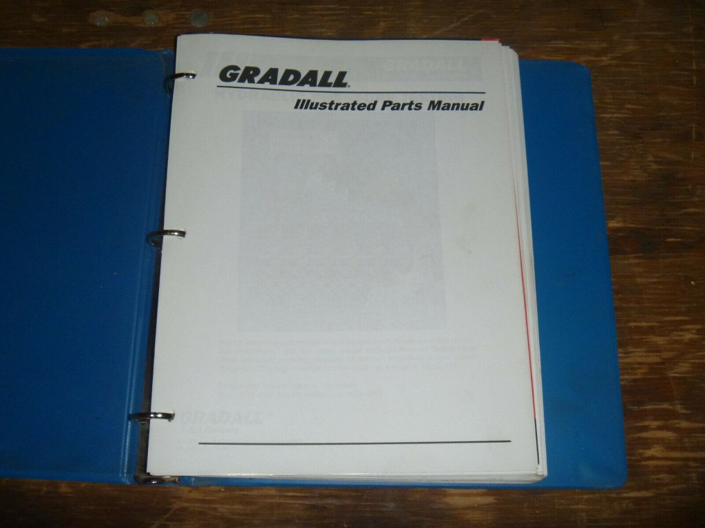GRADALL 534B-8 TELEHANDLER Parts Catalog Manual