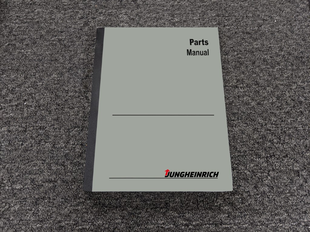 JUNGHEINRICH ECR327 FORKLIFT Parts Catalog Manual