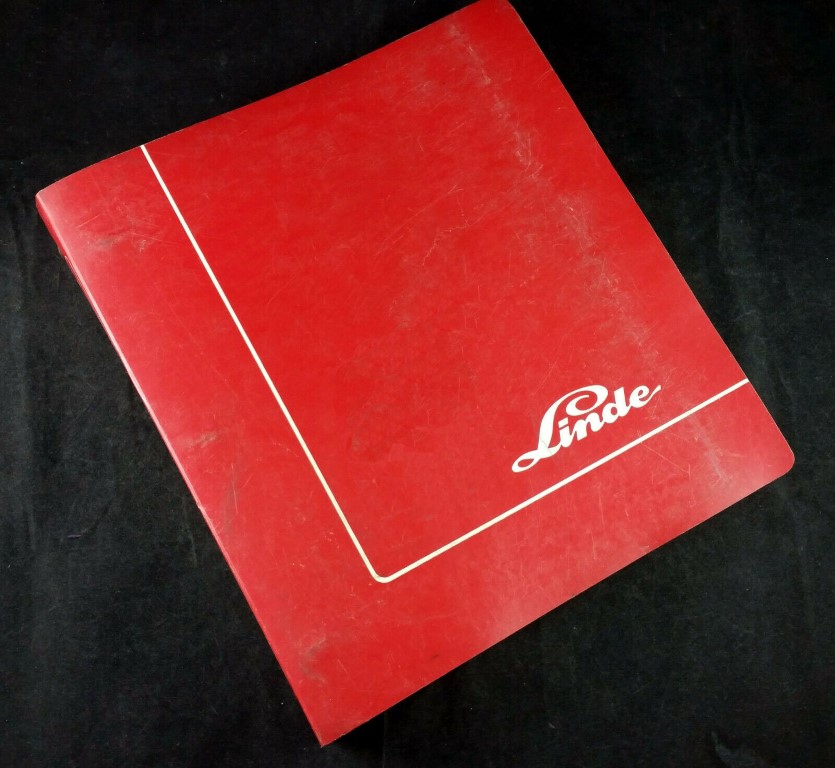 LINDE H20/600 CNG FORKLIFT Parts Catalog Manual