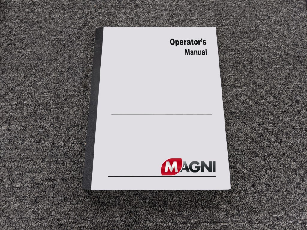 MAGNI TH5.24 TELEHANDLER Owner Operator Maintanance Manual