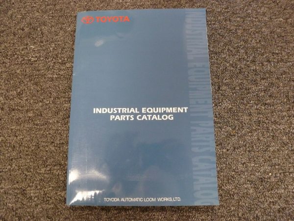 Toyota 8RH-8BRU18 Forklift Parts Catalog Manual